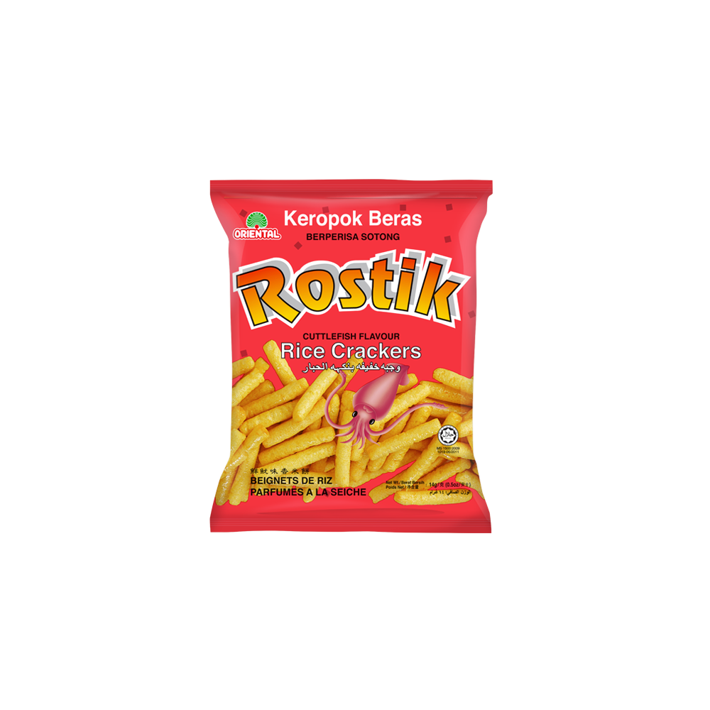 Rostik Cuttlefish 14G (Bundle) | ORIENTAL FOOD MARKETING (M) SDN BHD
